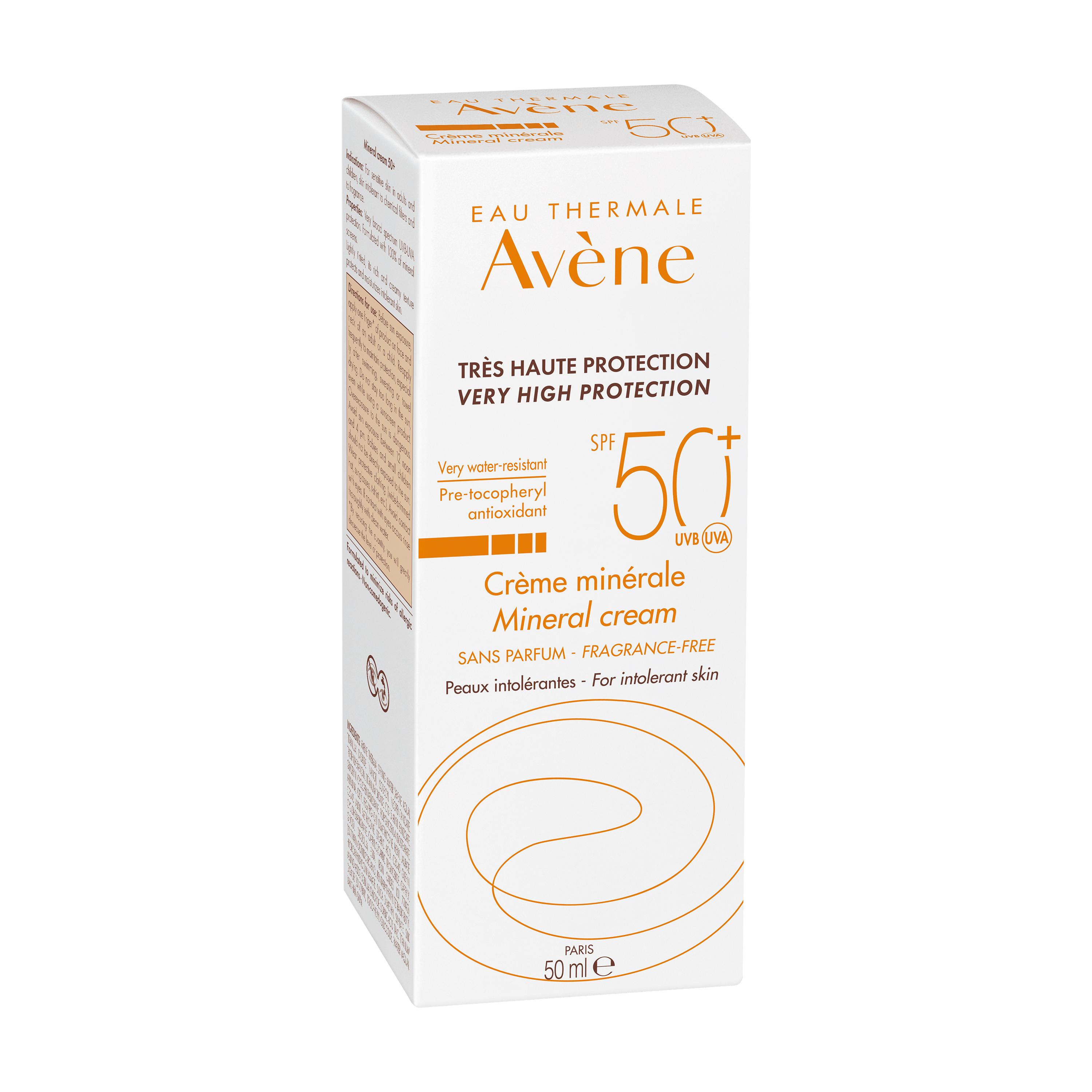 Avène Creme Mineral SPF 50+ Incolor | DOUGLAS