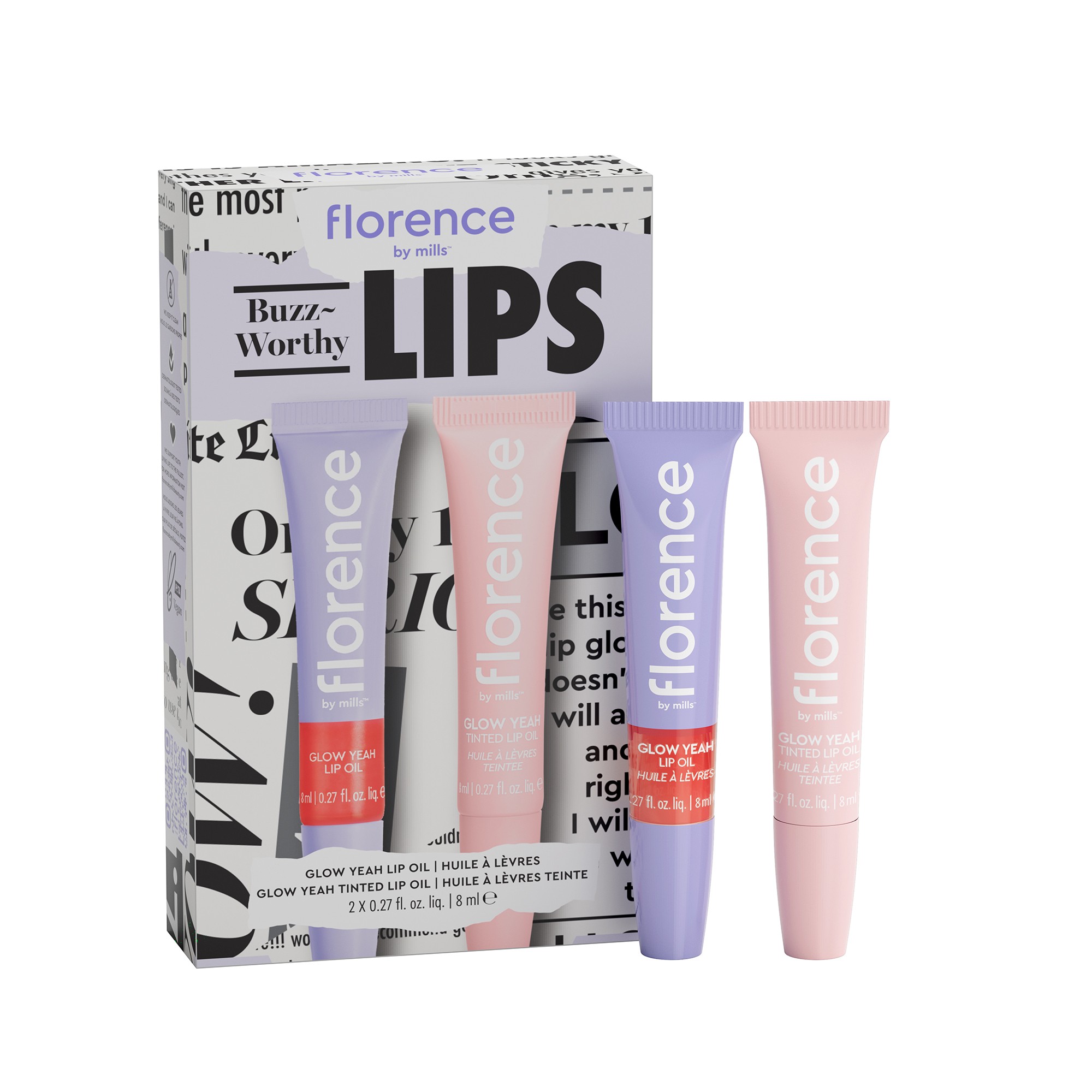 Florence By Mills Buzz Worthy Lips Set | DOUGLAS
