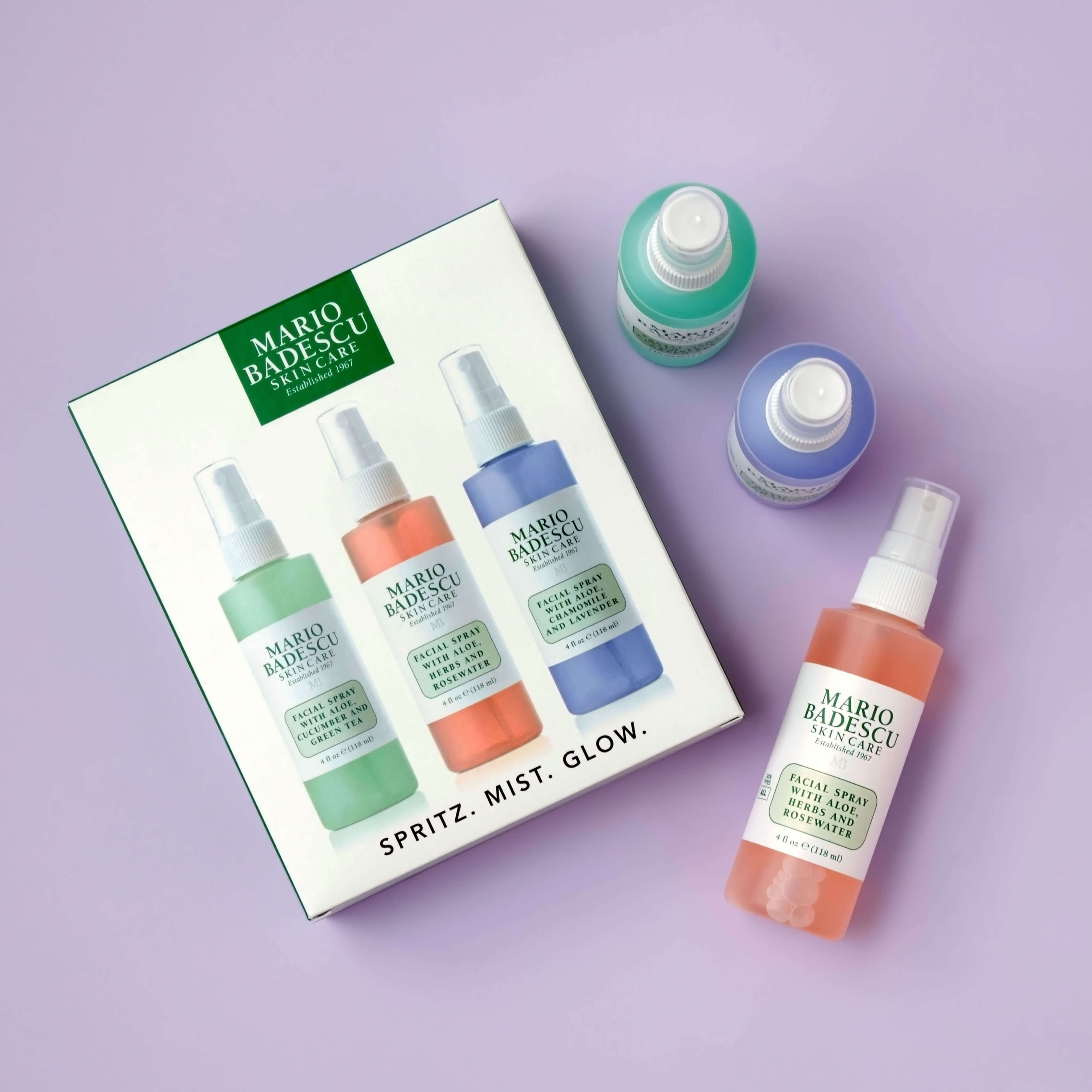 Mario Badescu Face Spa Spritz Mist Glow Set | DOUGLAS